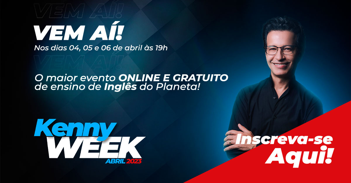 Curso de Inglês Prof. Kenny - 100% online | Kenny Idiomas